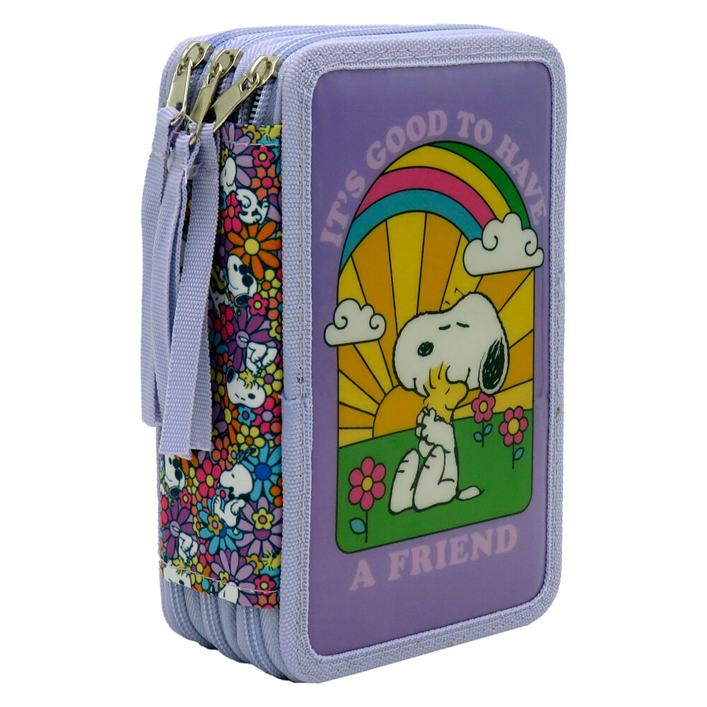 Plumier Snoopy triple– La Cicatriz Mágica